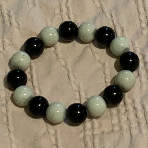 Beads | Jewelry | Granite Stone Style Bead Bracelet Small To Medium ...